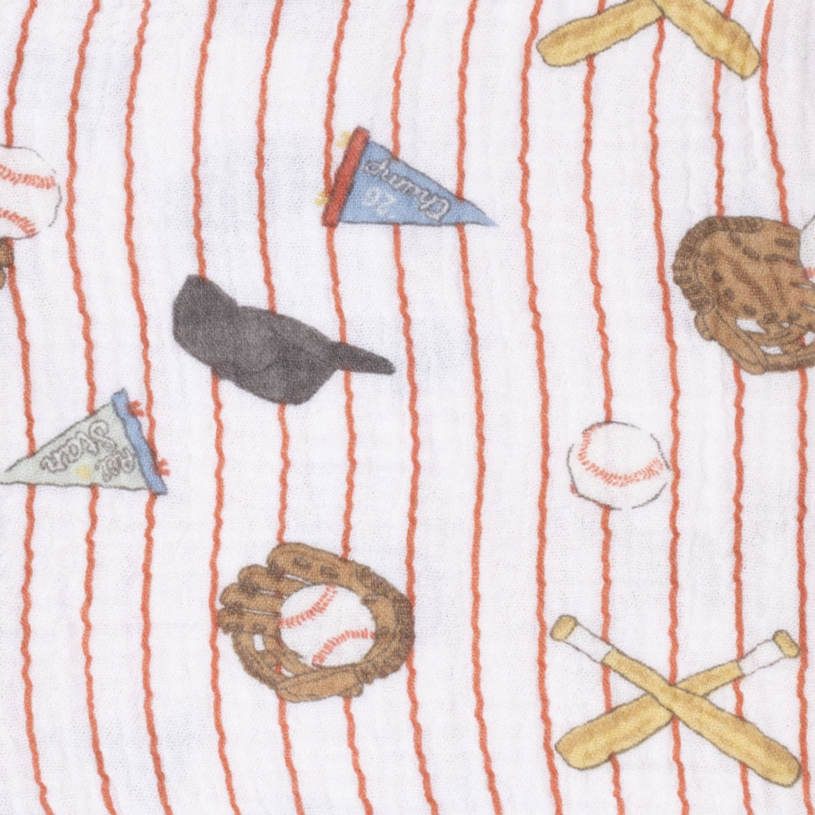 Vintage Baseball Stripe – Angel Dear