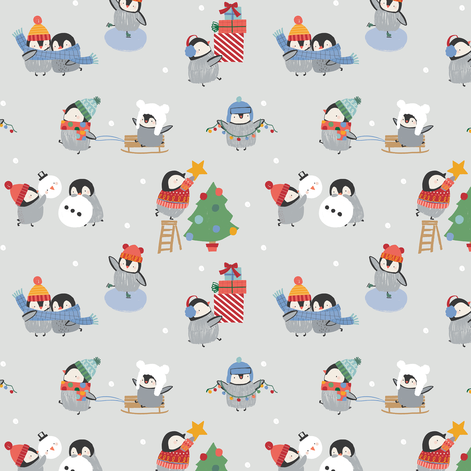 Holiday Penguins – Angel Dear