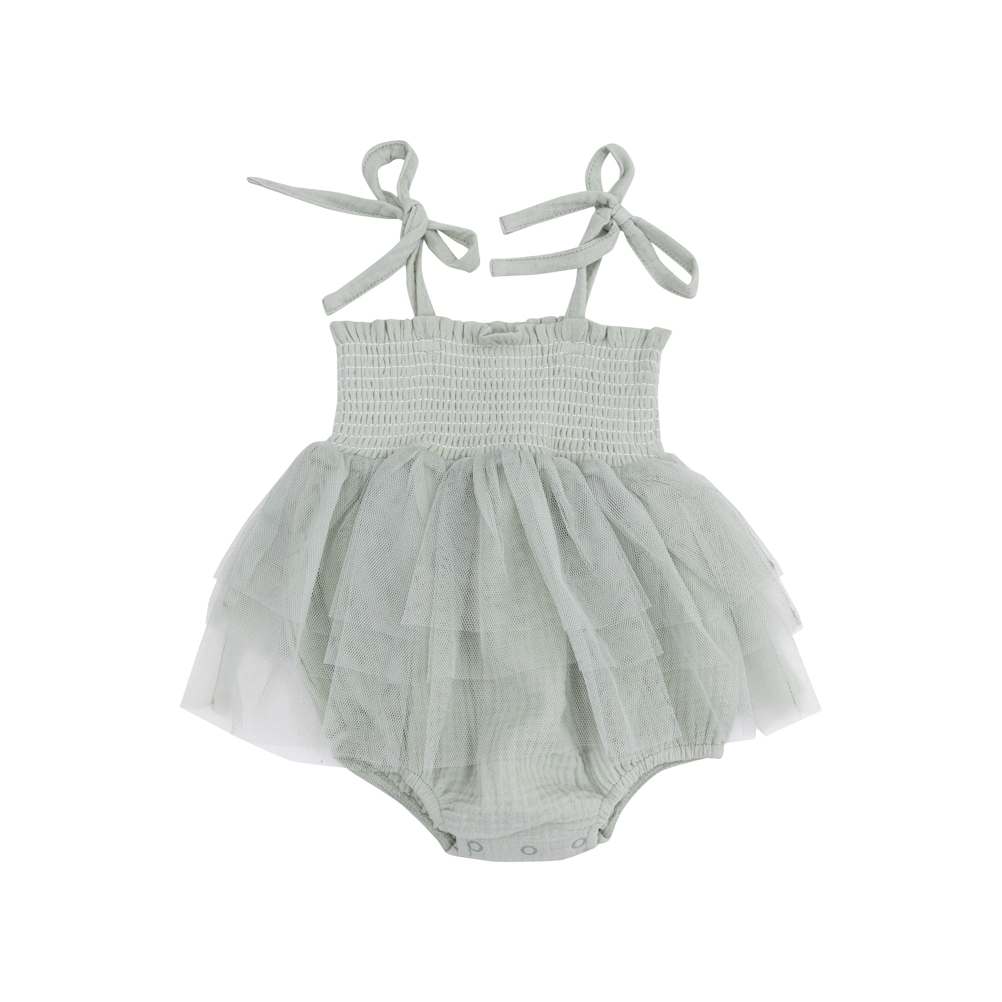 Tutu Bubble - Solid Muslin Desert Green – Angel Dear