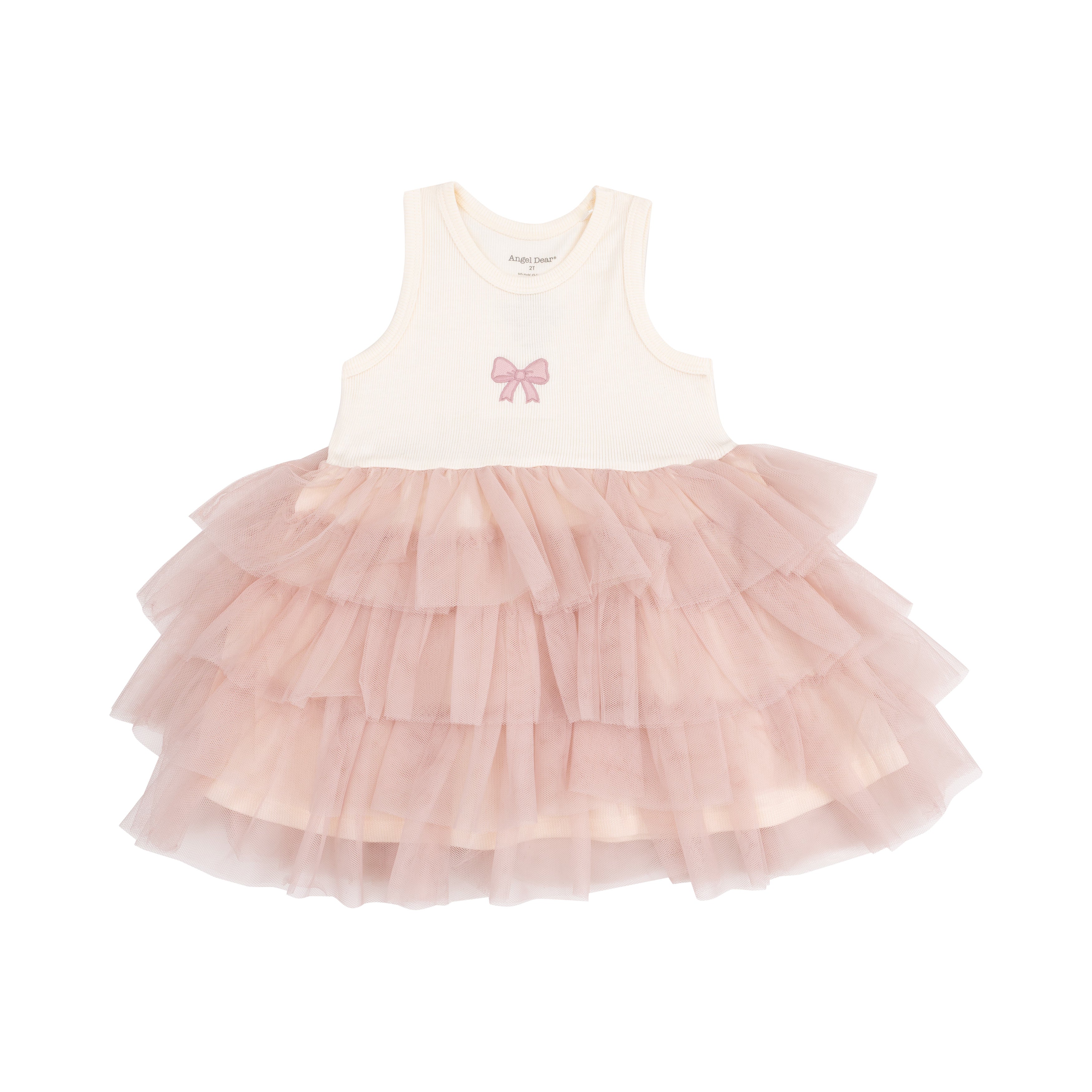 Layered Tulle Dress - Bows Tutu – Angel Dear