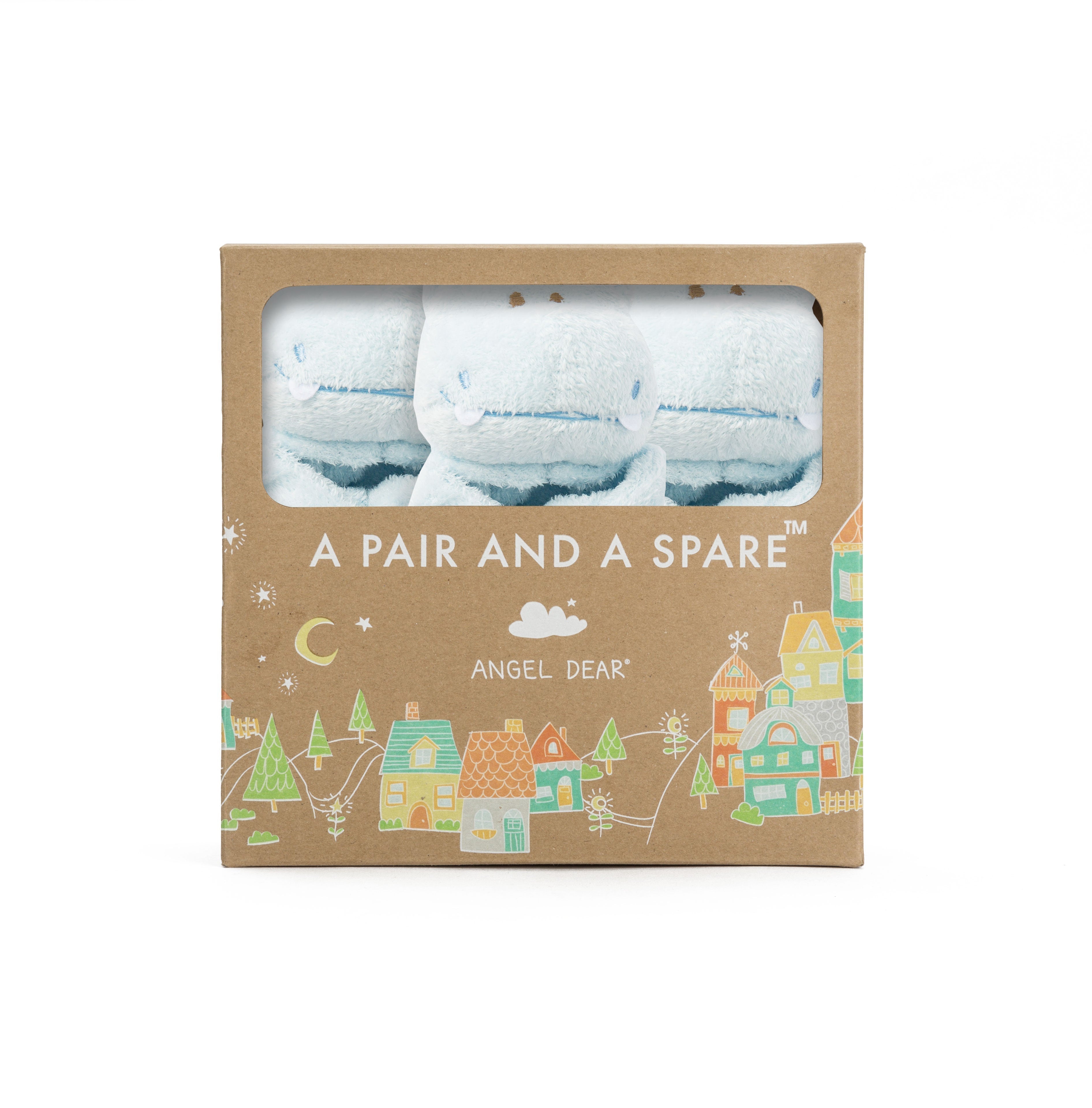 Pair and a Spare - Blue Hippo – Angel Dear